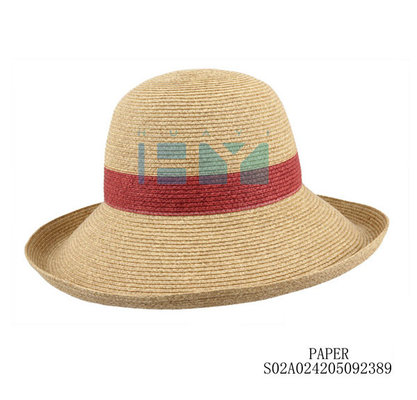 SUMMER Paper straw hat Trilby Gangster Cap Beach Sun hats Straw Men Jazz Hats