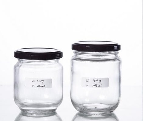 glass honney jar