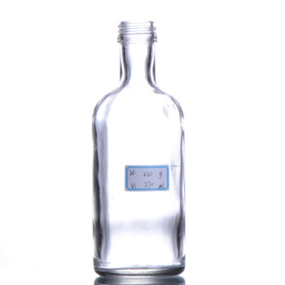 GLASS VODKA BOTTLE