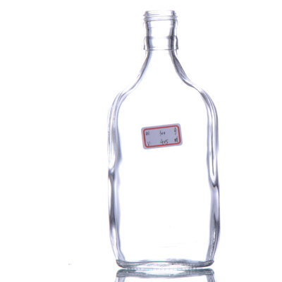GLASS WHISKY BOTTLE