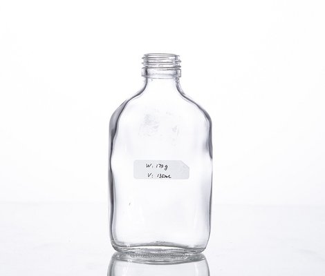 125ml mini pocket flask liquor bottle