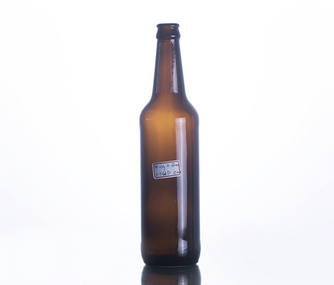 500ML Long Neck Amber Glass Beer Bottle glass wine bottle drinking packaging  UV--proof