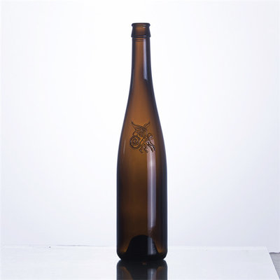 500ML Long Neck Amber Glass Beer Bottle glass wine bottle drinking packaging  UV--proof