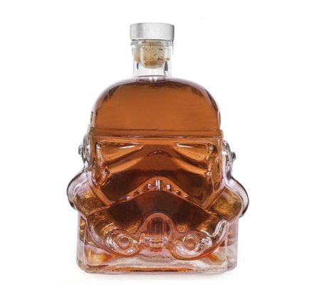 500ML Engraved Crystal Whiskey Decanter glass wine packaging with Cork cap Customized shape