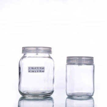 240ml tissue culture plant glass bottle for lab use