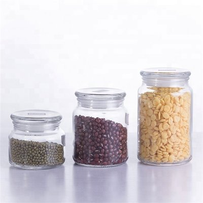 350ML 500ML 750ML series of half gallon glass vintage storage candy jar