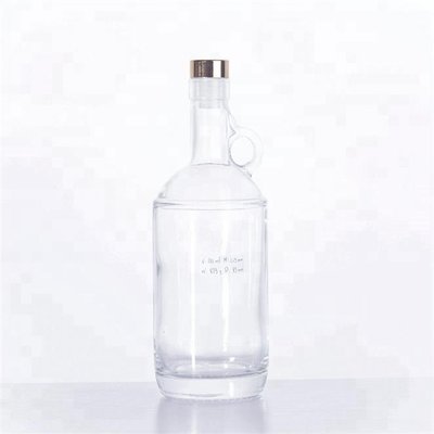 750ML empty wine bottle vodka bottle glass bottle wine