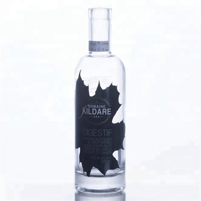750ML empty wine bottle vodka bottle glass bottle wine