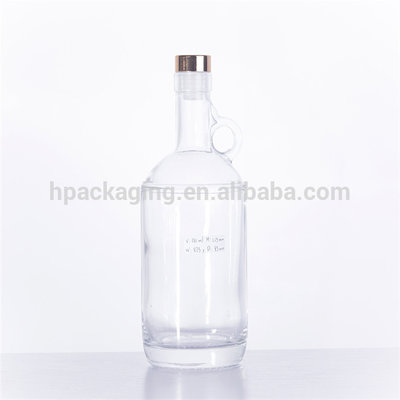 high-class 750ml extra flint glass wine bottle glass alcohol bottle china manufacturer