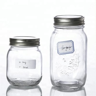 16OZ regular mouth pint glass ball mason food canning jar for sauce / salsa / relishes Canada wholesale