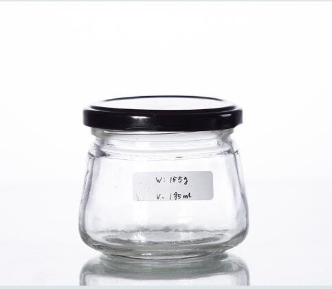 fancy clear food packaging storage glass garlic storage jar round jars for kitchen