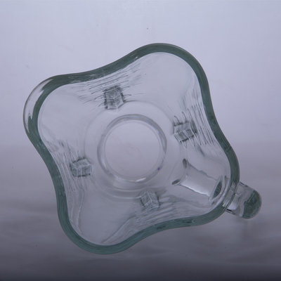 China Guangdong manufacturer 1.75L  transparent Oster plum shape spare parts replacement blender glass cup /jar