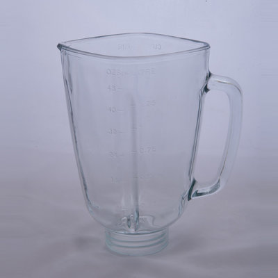 VASO DE VIDRIO PARA high quality 1.25L transparent blender spare part glass jar replace blender glass jar