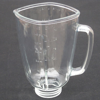 VASO DE VIDRIO PARA high quality 1.25L transparent blender spare part glass jar replace blender glass jar