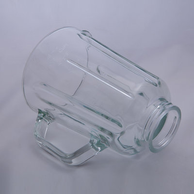 hot sale factory direct 1.25L 1.5L 1Ltransparent food grade blender spare part glass jar replace blender glass cup A07-8
