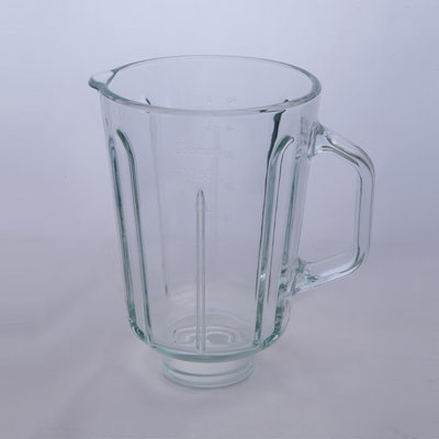 hot sale factory direct 1.25L 1.5L 1Ltransparent food grade blender spare part glass jar replace blender glass cup A07-8