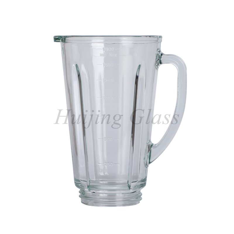 Foshan factory hot sales kitchen appliance 1.8L Spare part replacement Blender Glass Jar 210