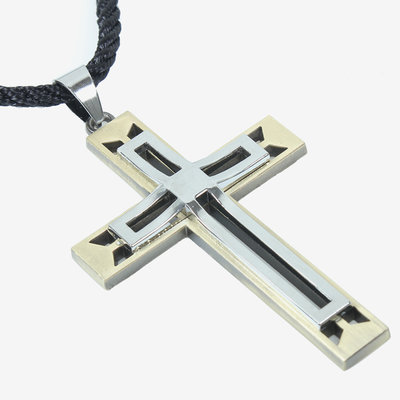 New Christian cross pendant titanium steel  cross pendant for men pendant women QNN4006
