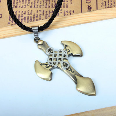 New pendant Christian cross necklace pendant  men necklace  QNN4003