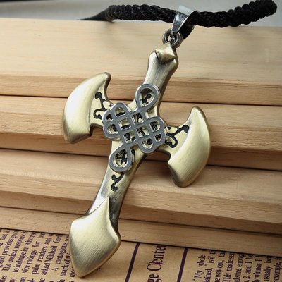 New pendant Christian cross necklace pendant  men necklace  QNN4003