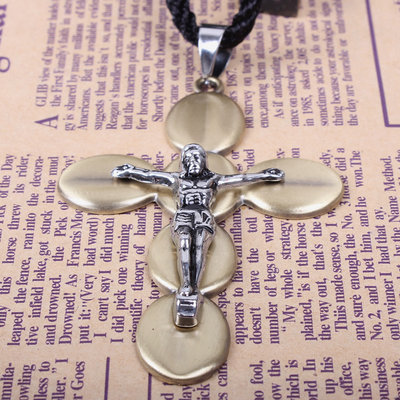 New theme jewelry cross pendant jewelry wholesale Christian crosses QNN4012