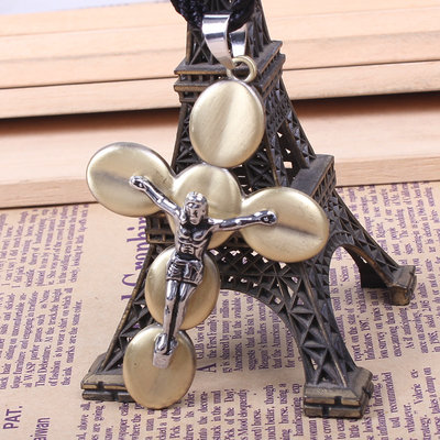 New theme jewelry cross pendant jewelry wholesale Christian crosses QNN4012