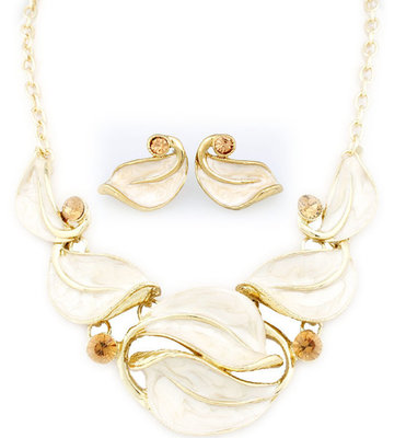 New jewelry leaf necklace leaf earrings leaves necklace  BJX4313