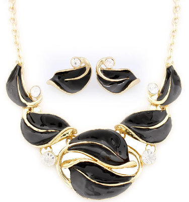 New jewelry leaf necklace leaf earrings leaves necklace  BJX4313