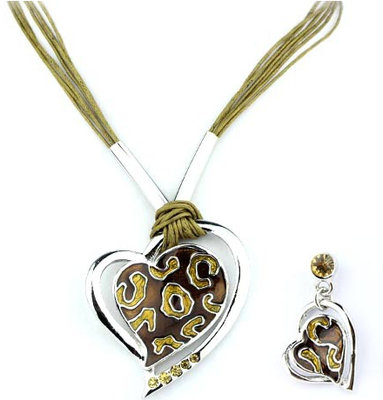 Alloy Heart Pendant Heart-shaped earrings Purple Heart Pendant  Red Heart Earrings BJX4342