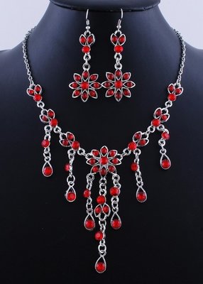 Fashion alloy necklace Tassel earrings Bridal Jewelry Sets tassels 19770