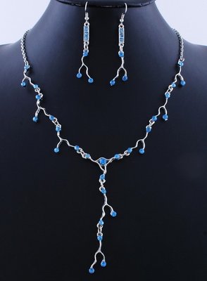 Fashion Alloy branches suit Twig necklace Roots earrings jewelry wholesale 19781