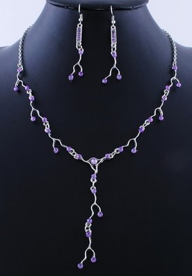 Fashion Alloy branches suit Twig necklace Roots earrings jewelry wholesale 19781