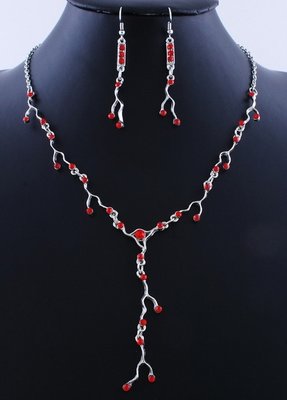 Fashion Alloy branches suit Twig necklace Roots earrings jewelry wholesale 19781