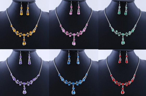 Necklaces Jewelry Set Daisy necklace Handmade bridal necklace 19783
