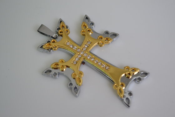 Men's Cross Pendants simplicity Christian cross necklace SZJ-8001