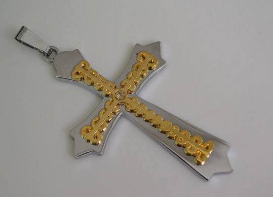 New Cross Free shipping Cross Lace Cross Golden crucifix superimposed SZJ-8006