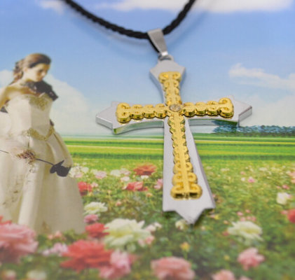 New Cross Free shipping Cross Lace Cross Golden crucifix superimposed SZJ-8006