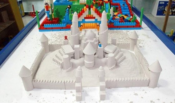 Creative DIY sand Colorful sand space