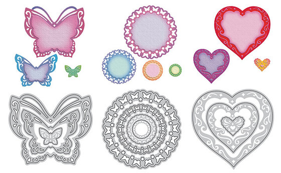 DIY scrapbook Letter scrapbook Letter embossing file version 3938