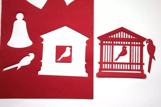 Magnetic Die Scrapbook Dies cutter Bird etched dies Wholesale Dies House Pigeon die DM-911