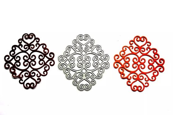 Magnetic steel dies cuts embosses Scrapbook Templates Rectangular hollow lace die DM-903