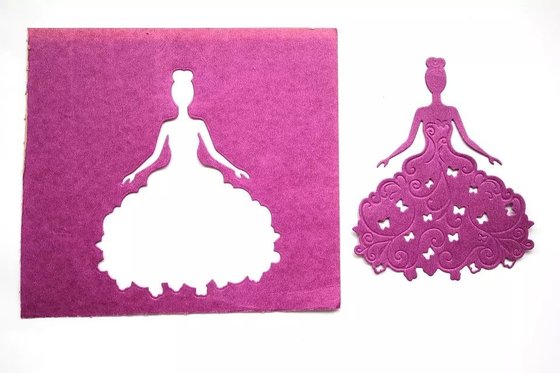DIY Steel Dies cut embosses Etching die scrapbook die Princess Girls Die Angel dies DM-901
