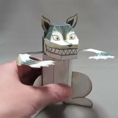 DIY Paper Toys Origami Toys Creative Cartoon Origami Paper Toys Organ Bounce Explosion Transformers Robot Origami Toys