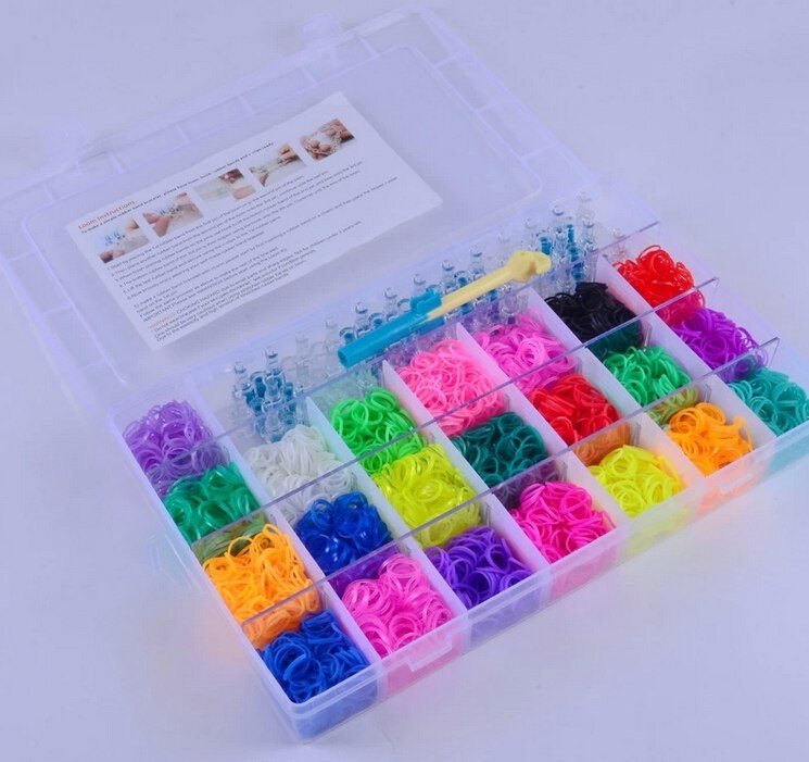 2014 newest rubber bands colorful loom rubber bands loom bands wholesale for children