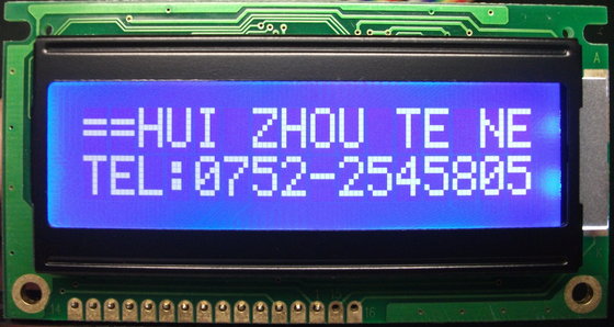 LCD Character 2x16 Character display,SSC2E16DLNW-E P-S2E16CT-E, WHITE LED side backlight(26mA) Controller/Driver: ST066U
