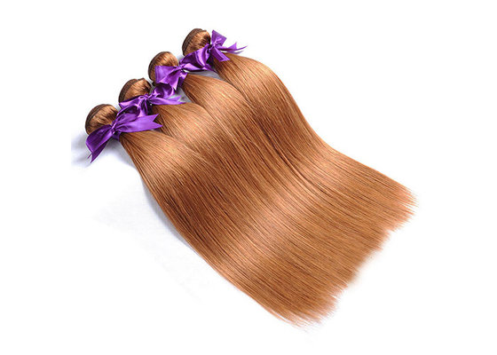 4Pcs Lot Straight  Human Hair Bundles For Beautiful Girls Corrosion Resistant
