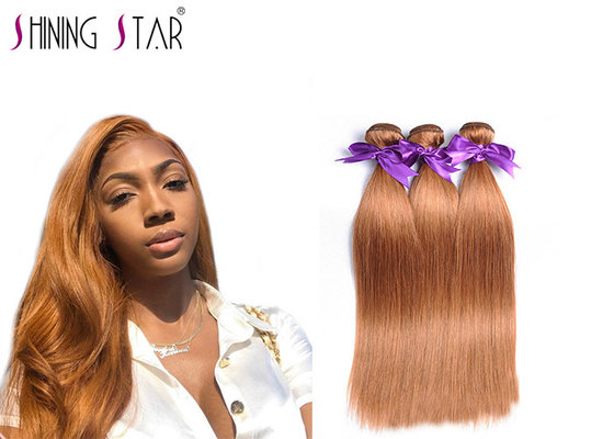 Gold Blonde Virgin Brazilian Curly Hair Bundle Deals Customized Length