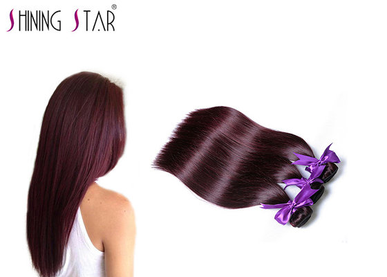 Pretty Remy Brazilian Straight Hair Bundles With Closure 10 - 26 Inches