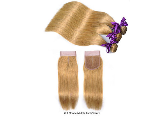 No Shedding Brazilian Straight Hair Bundles , 27 Brazilian Remy Hair Bundles
