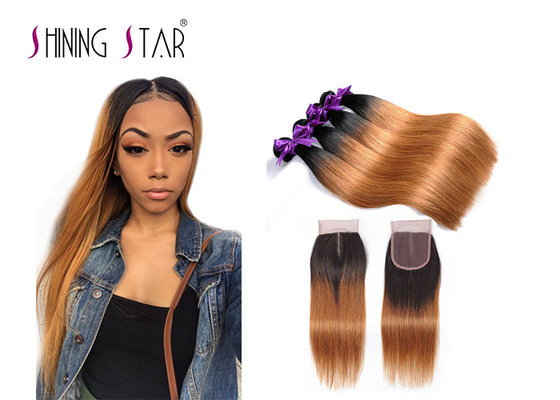 No Shedding Peruvian Straight Bundles , 1B30 4 Bundles Peruvian Hair